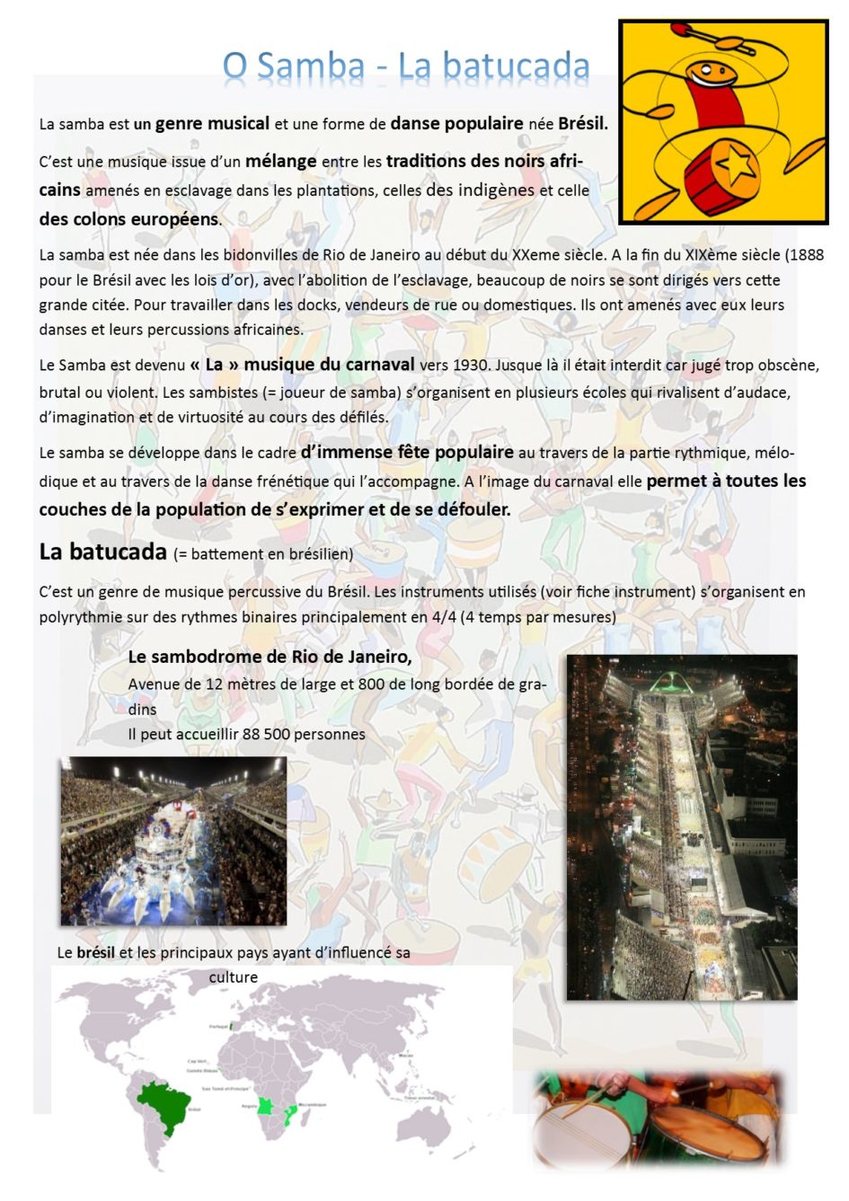 Comment évoquer le brésil en musique ? – Aèdmus